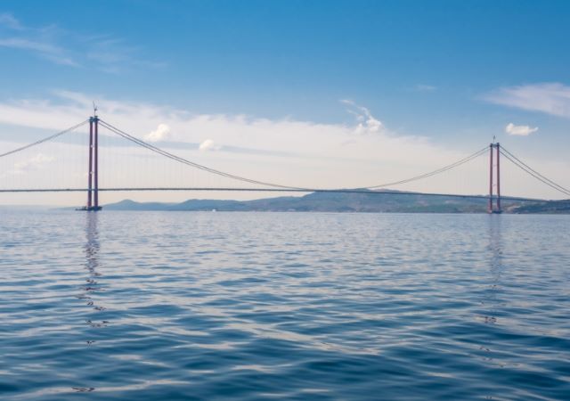 Il ponte sospeso più lungo al mondo è il “Ponte dei Dardanelli”